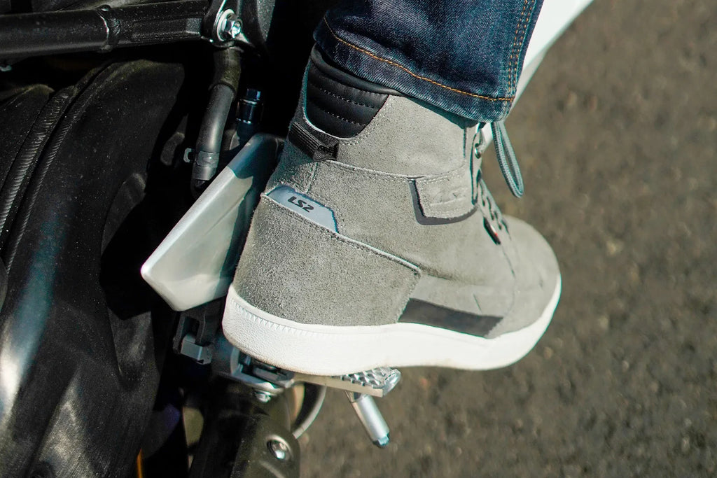 LS2 Downtown Man Boots Dark Grey Waterproof – www LS2 Downtown Man Boots Dark Grey Waterproof – www