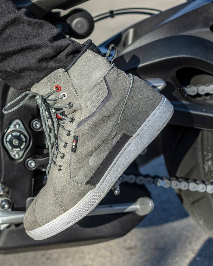 LS2 Downtown Man Boots Dark Grey Waterproof – www.ls2helmetspk.com