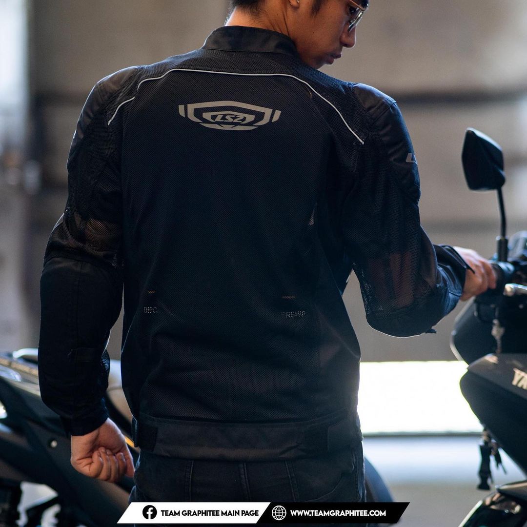LS2 Airy Evo Man Jacket Black – www.ls2helmetspk.com