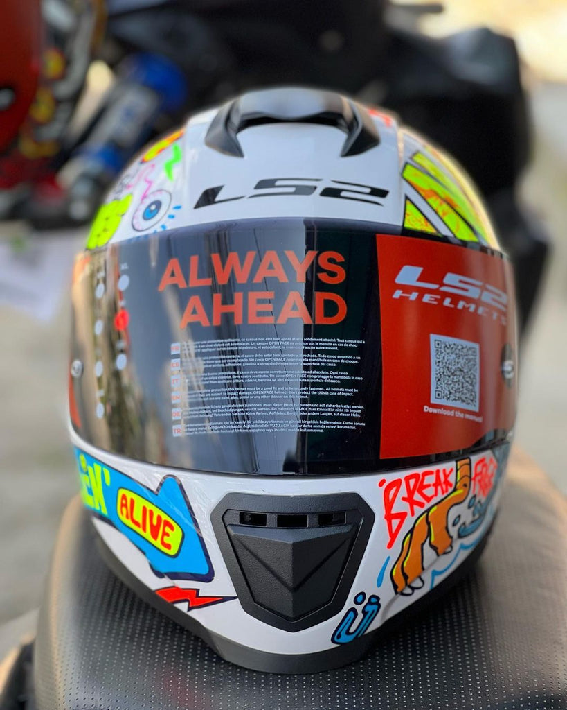 FF802 Flash Vibes White – www.ls2helmetspk.com