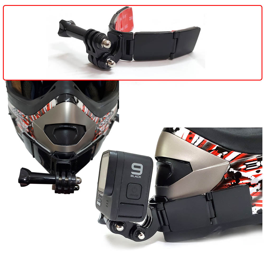 Action Camera Chin Mount / Adhesive – www.ls2helmetspk.com