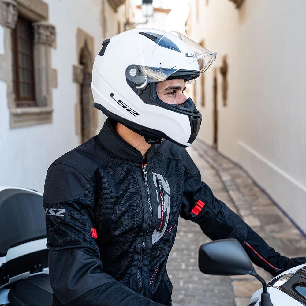 FF353 Rapid II Gloss White – www.ls2helmetspk.com