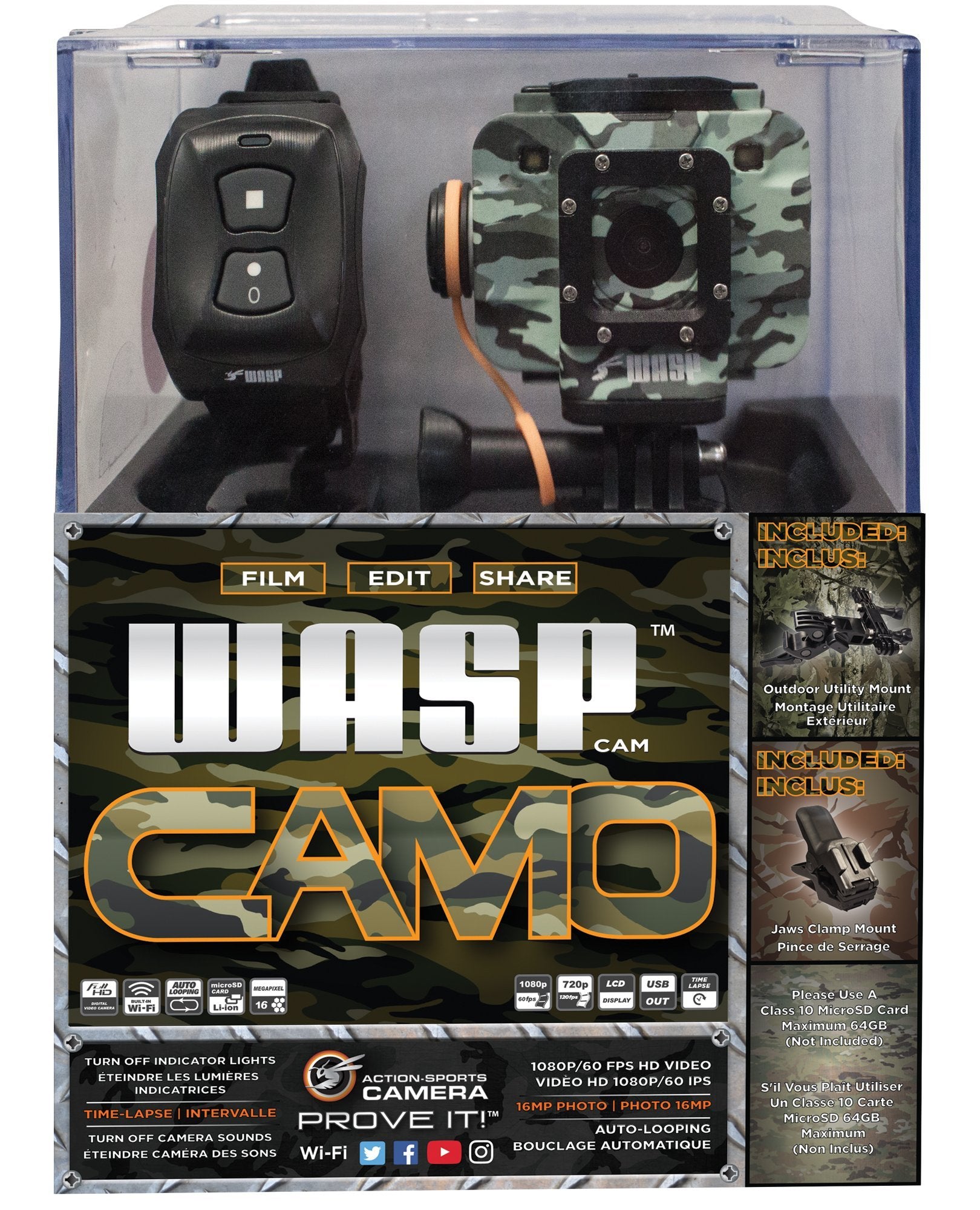 9906 Camo Action Camera Wasp – www.ls2helmetspk.com