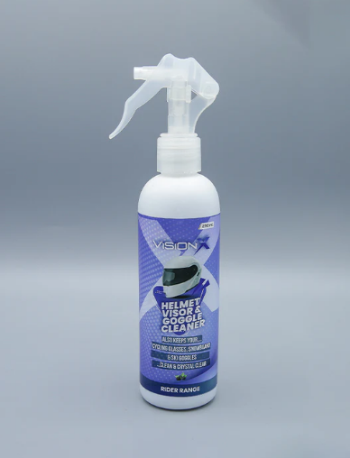 Helmet Visor / Goggle Cleaner 250ml & 50ml Vision X – www.ls2helmetspk.com