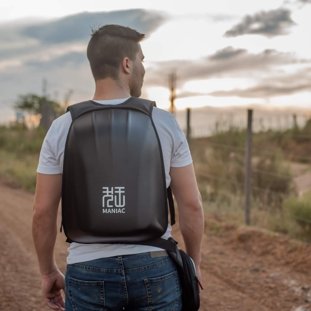 Back Pack EVA/PVC Carbon Grain Black – www.ls2helmetspk.com