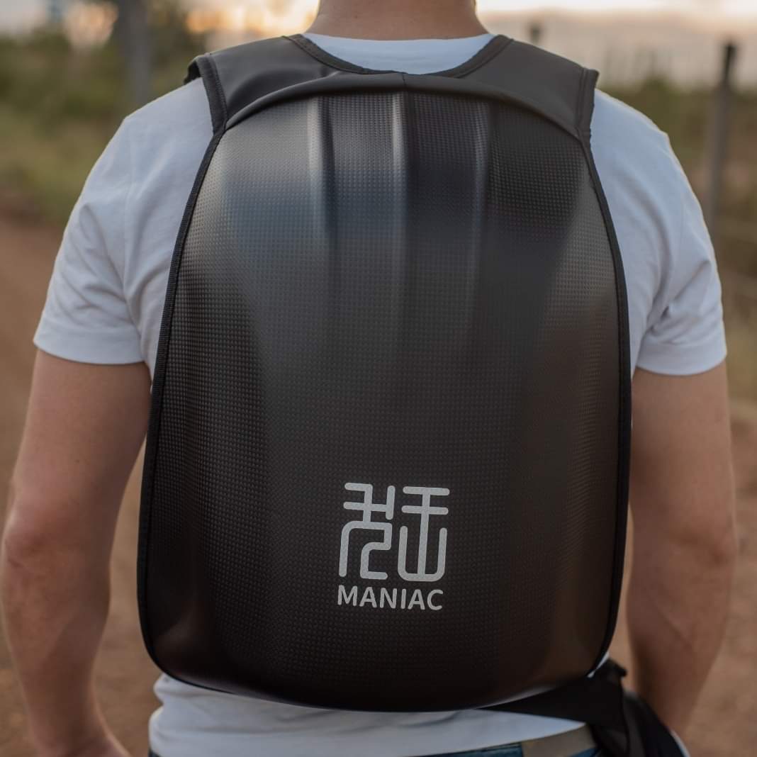 Back Pack EVA/PVC Carbon Grain Black – www.ls2helmetspk.com