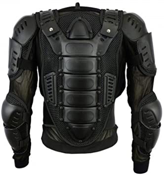Body Armour Zipper Black – www.ls2helmetspk.com
